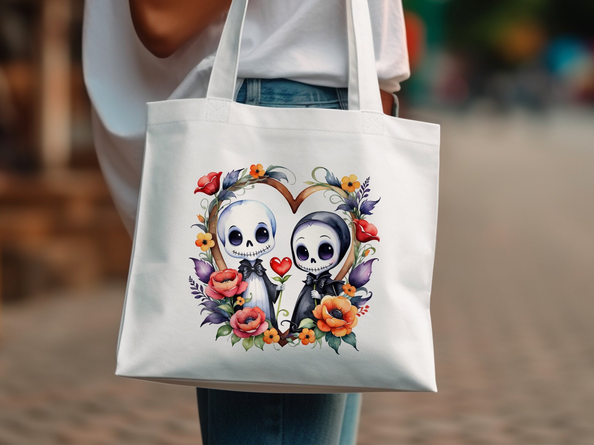 Boho Ghost Clipart, Floral Ghost Clipart, Cute Watercolor Ghost, Boo ...