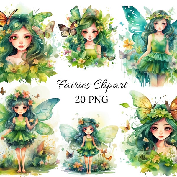 Fairy Clipart - Etsy