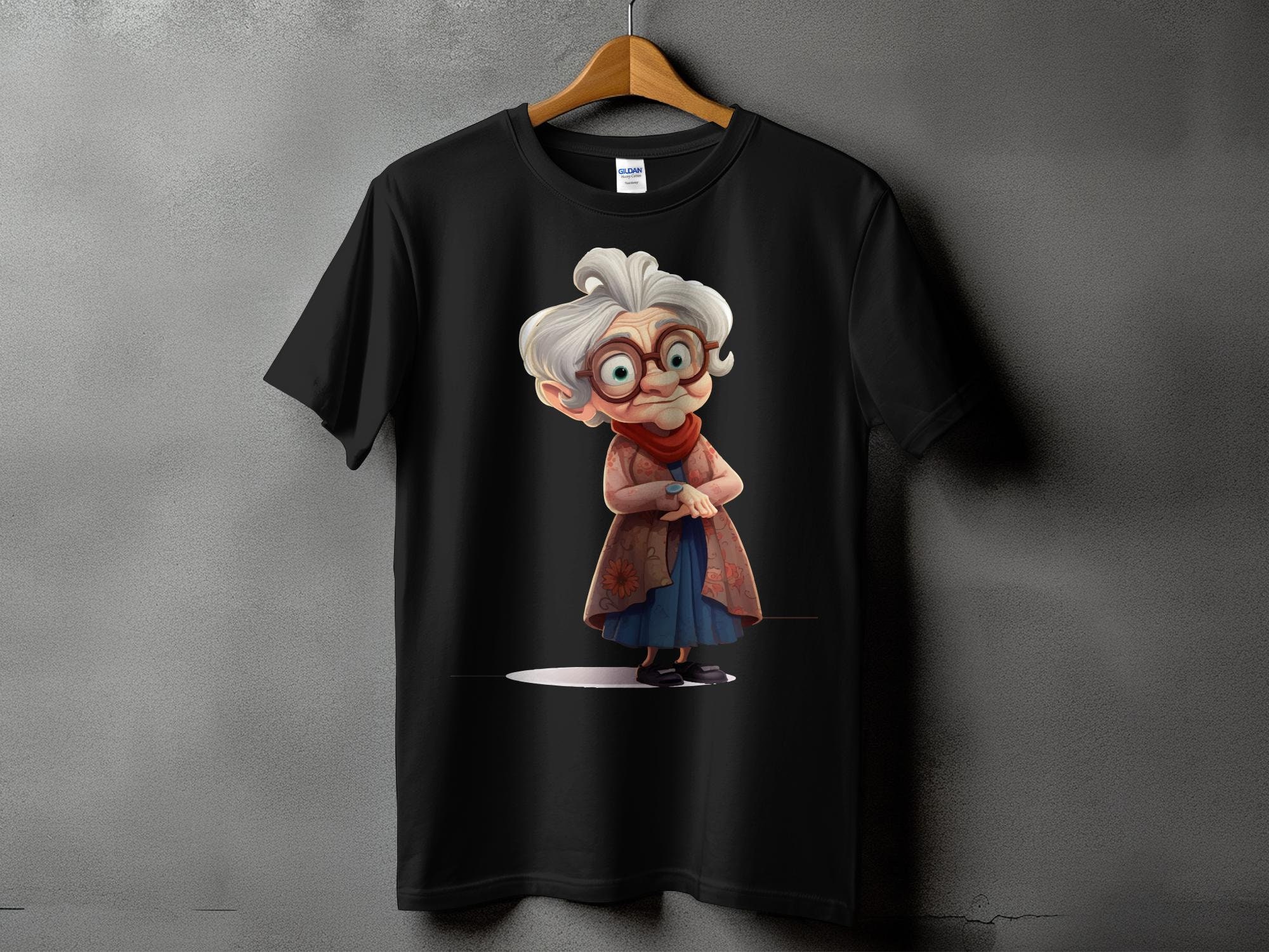 Grumpy Old Ladies Clipart PNG, Funny Old Lady, Cute Woman Clipart ...
