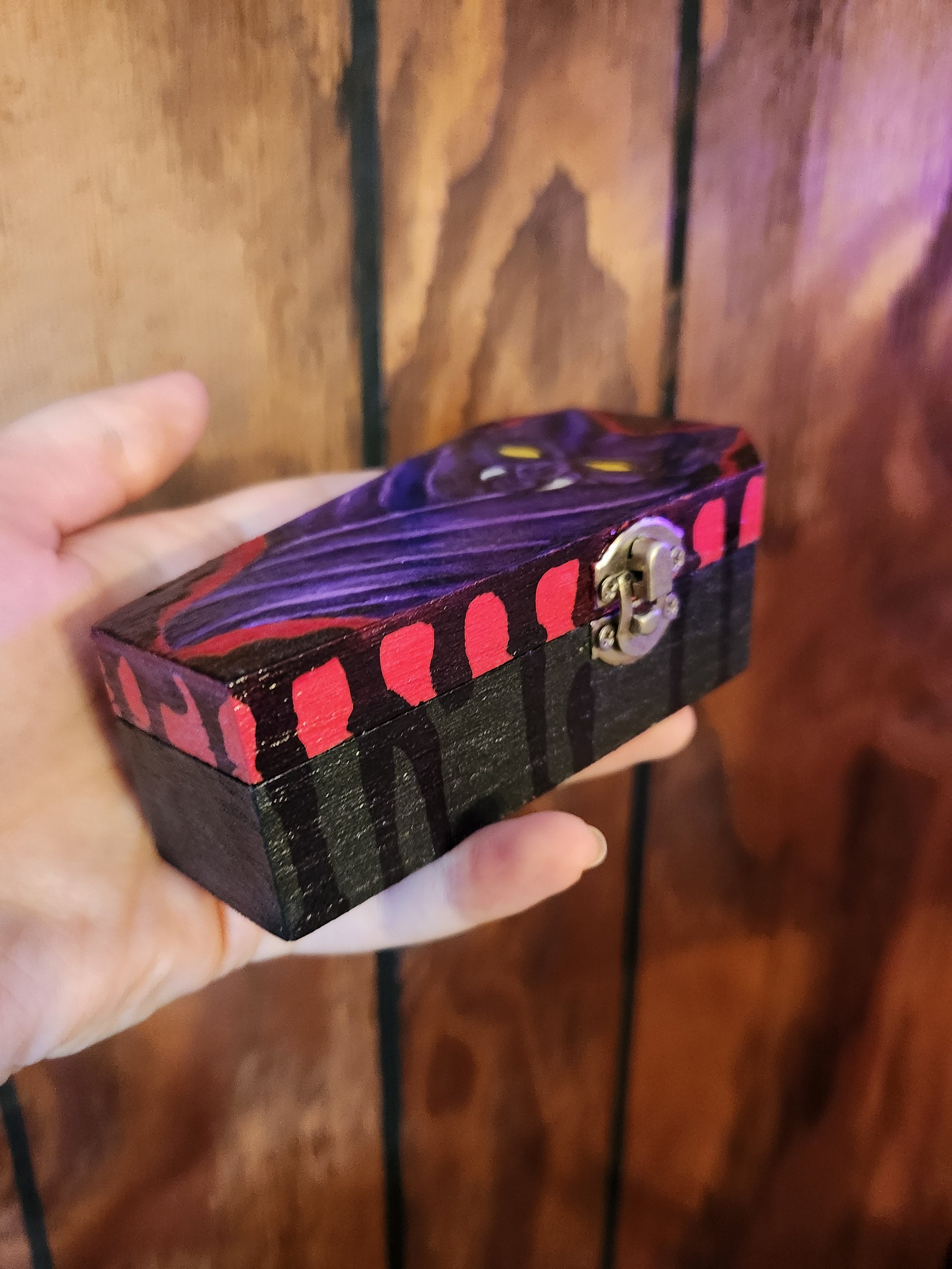 Vampire Bat Coffin Box - Etsy