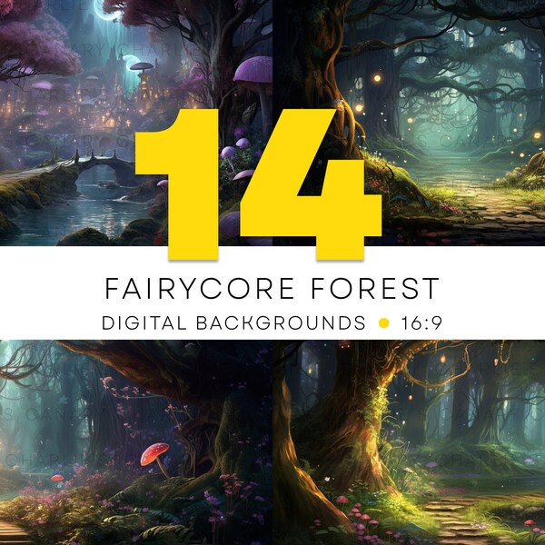 Forest Virtual Background - Etsy