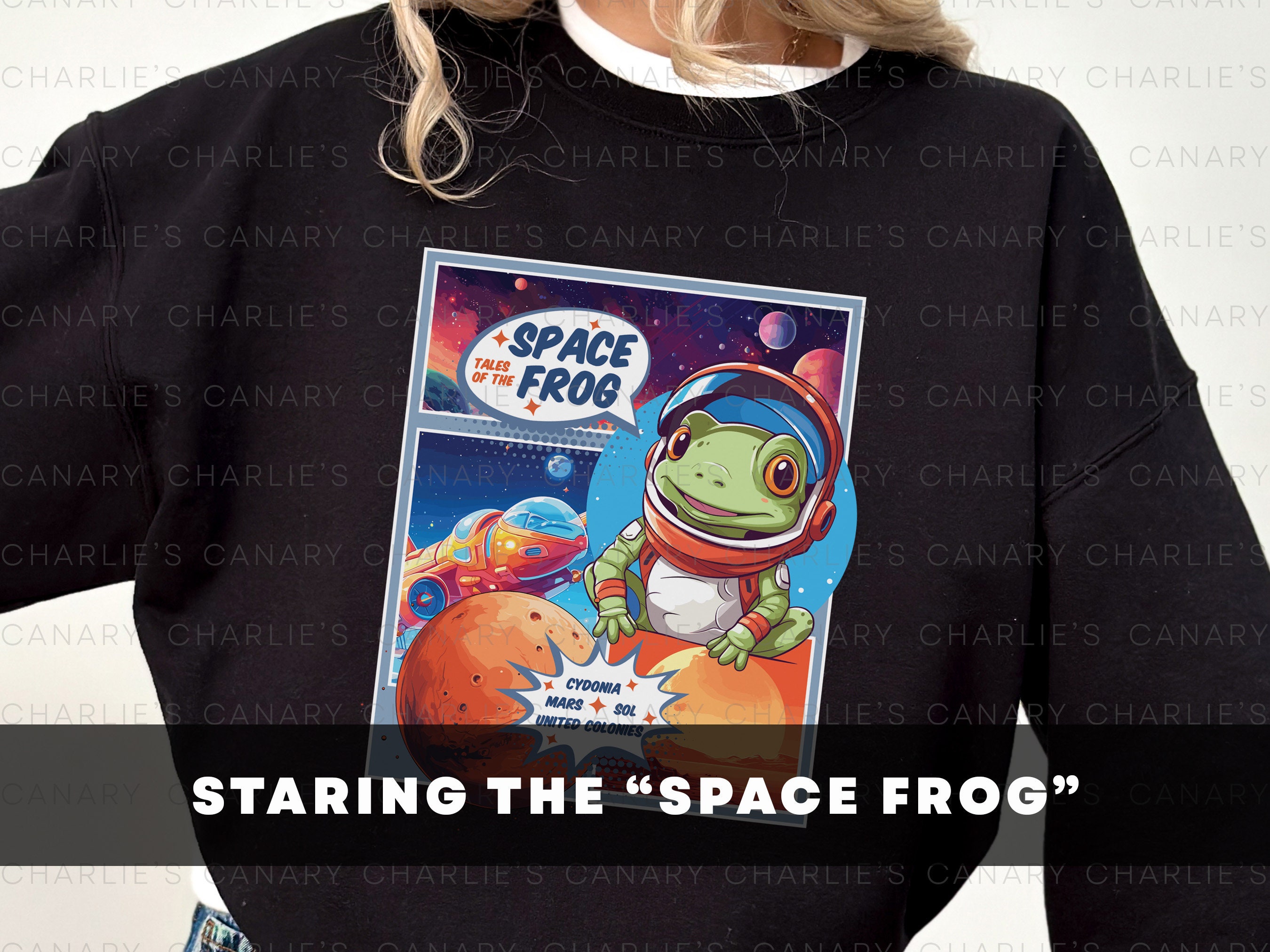 Space Frog Cydonia Starfield SVG, PNG Starfield Video Game, Commercial ...