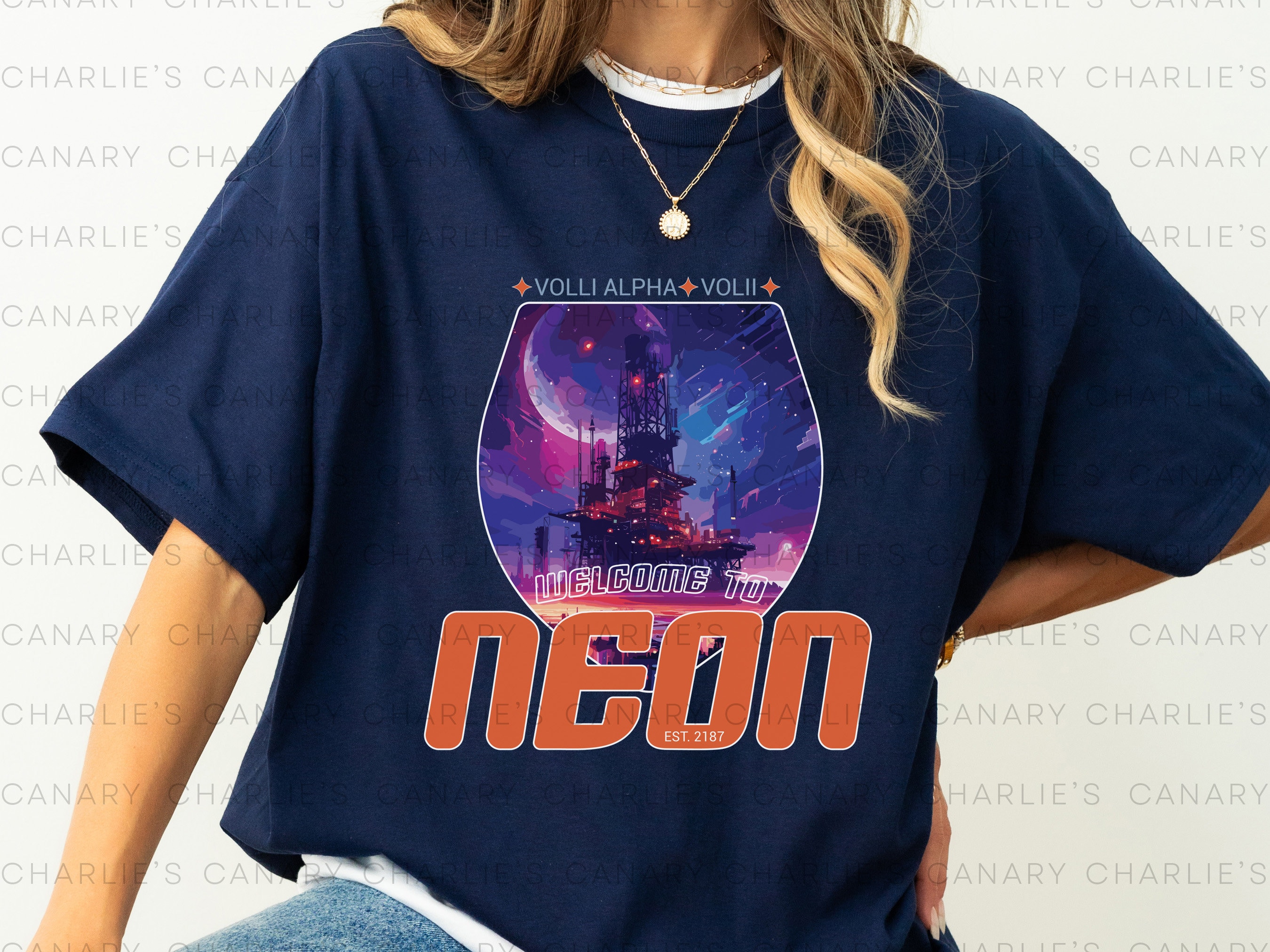 Starfield Neon SVG, PNG Starfield Video Game, Commercial Use for Print ...