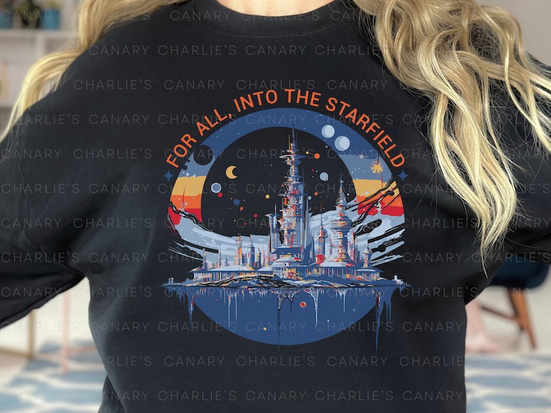 Starfield SVG, PNG, Starfield Video Game, Commercial Use for Print on ...