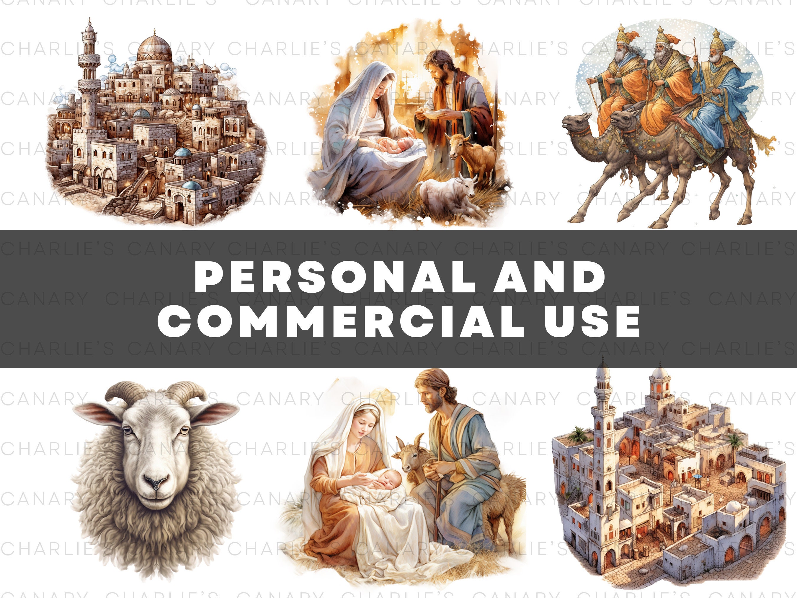 Nativity Scene Christmas Clip Art, Transparent Pngs for Commercial Use ...