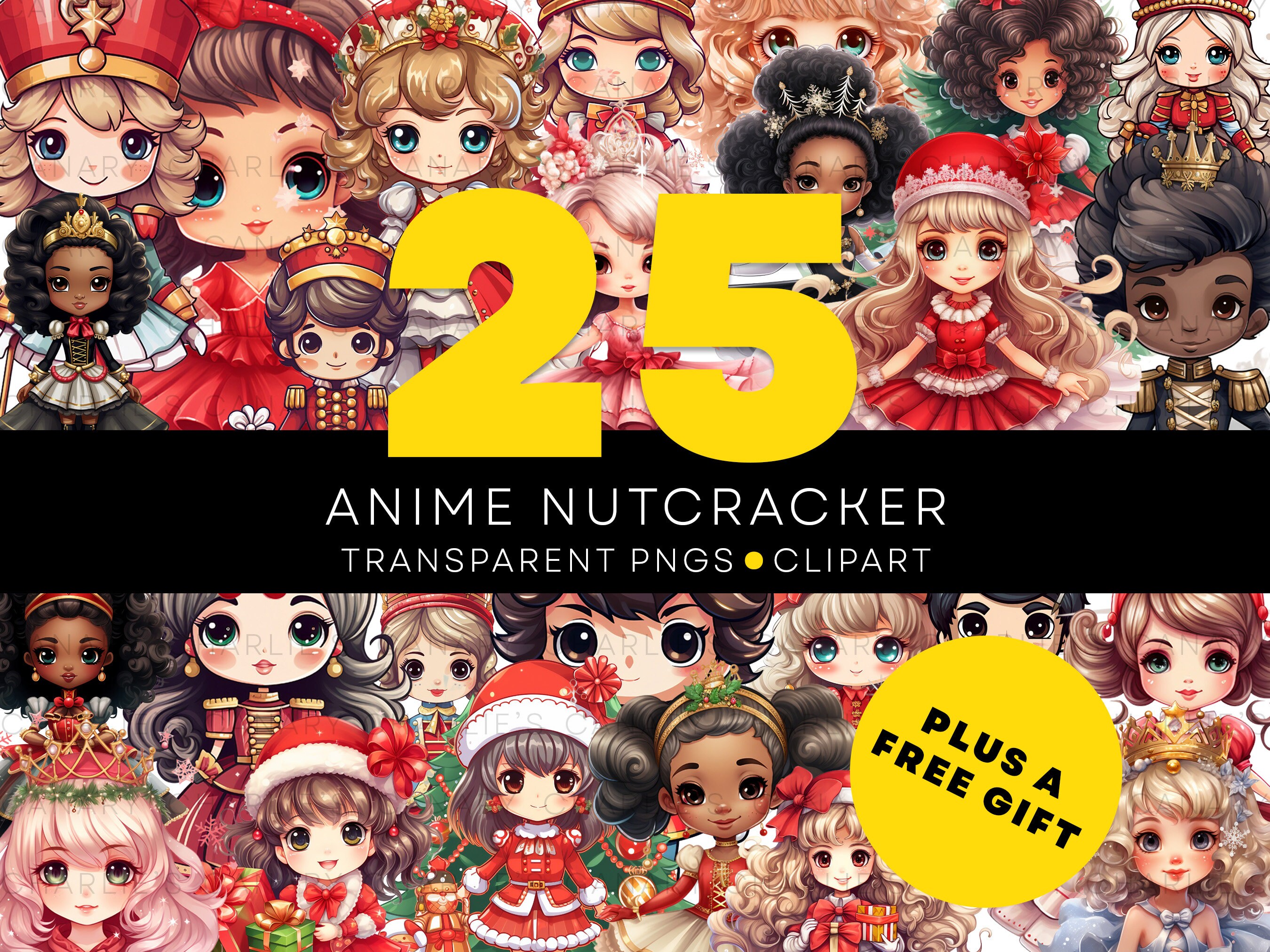 Anime Nutcracker Christmas Clip Art, Nutcracker PNG, Anime Sticker ...
