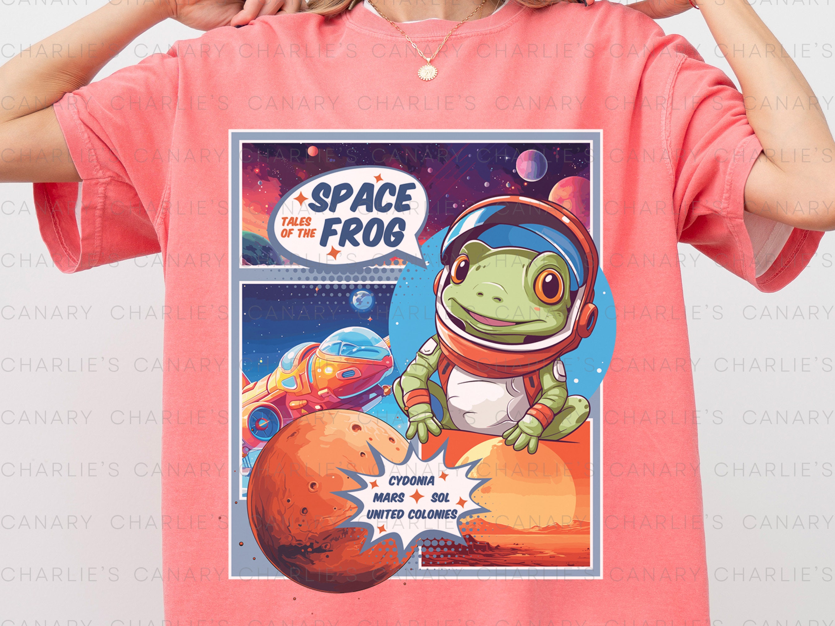 Space Frog Cydonia Starfield SVG, PNG Starfield Video Game, Commercial ...