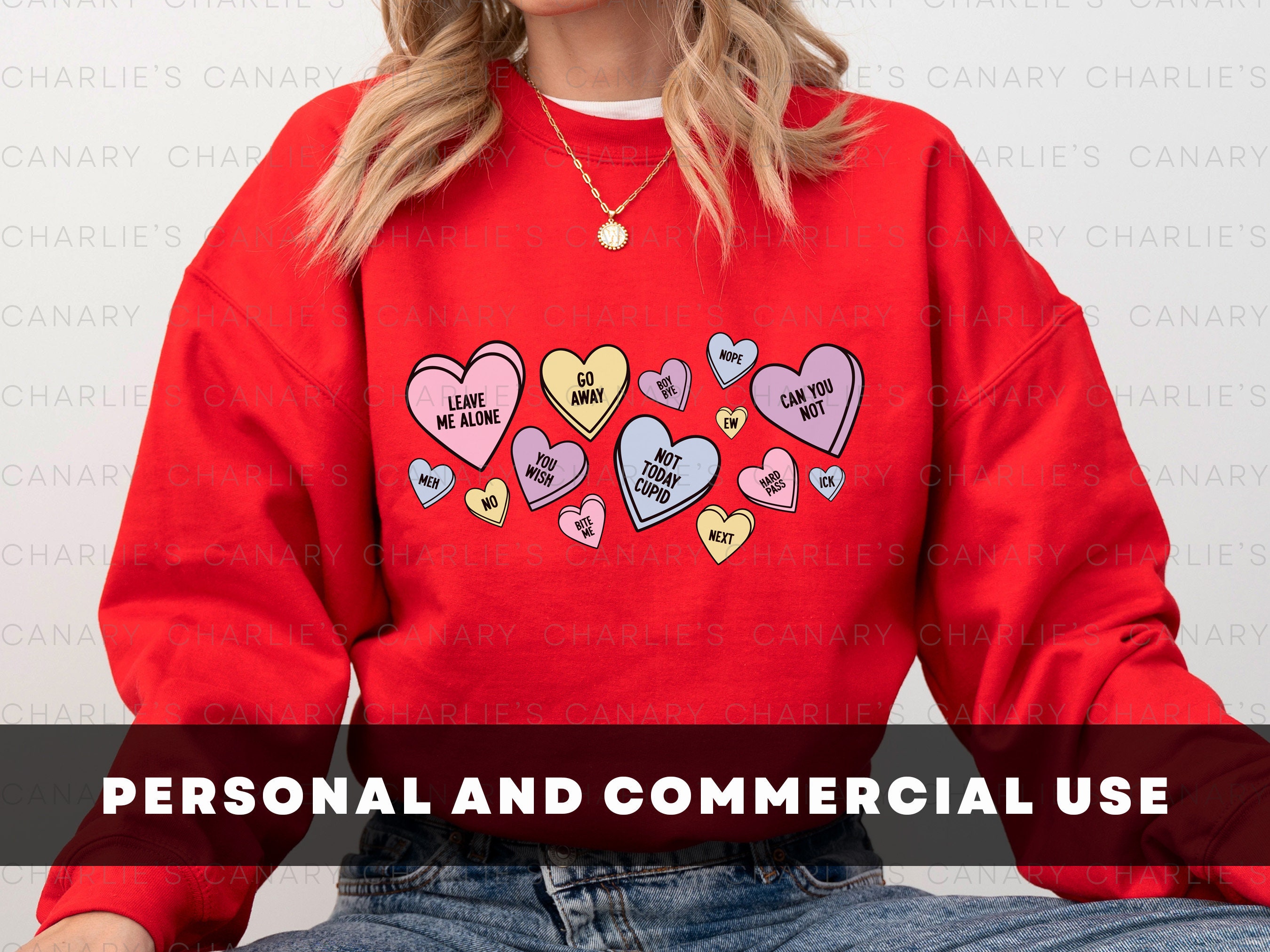 Anti Valentine Candy Heart SVG, PNG, DXF, Valentine Shirt, Funny Candy ...