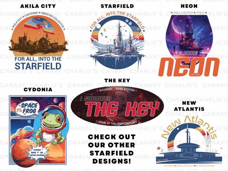 Starfield the Key SVG, PNG Starfield Video Game, Commercial Use for ...