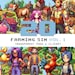 Farming SIM Pixel Art Clip Art, Transparent Pngs for Commercial Use ...