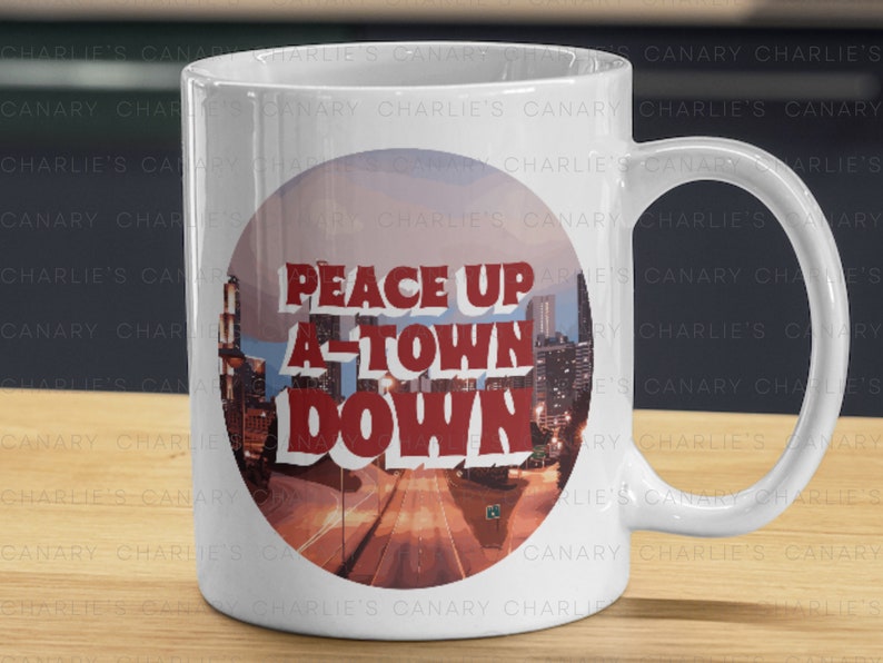 Peace Up, A-town Down SVG, PNG Usher Halftime Show Superbowl 58 LVIII ...