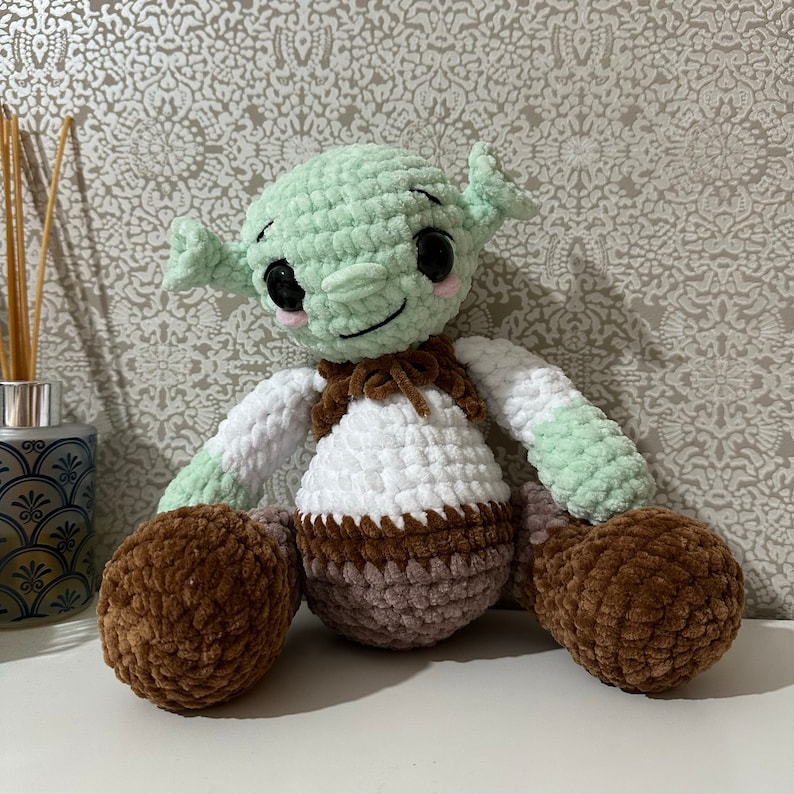 Baby Shrek Crochet Pattern Crochet Pattern, Low Sew, Sweet Love Gift ...