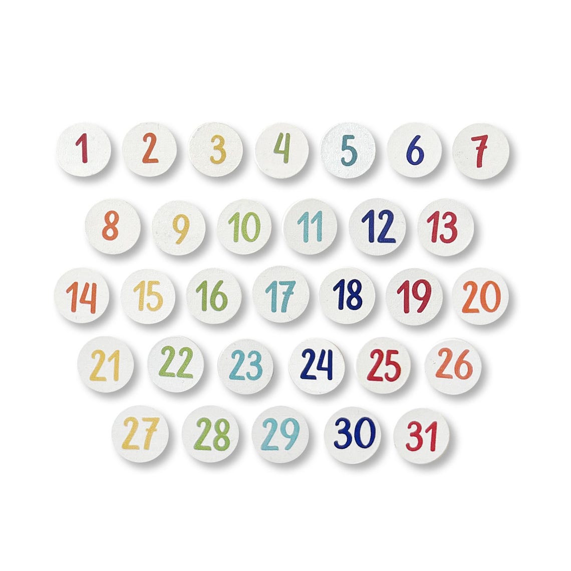 Calendar Number Magnets S/31, Calendar Organization, Scheduling - Etsy