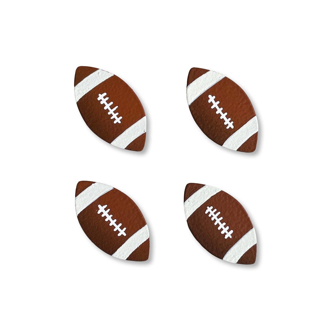 Football Magnets S/4, Hand Painted, Sports Magnets, Calendar ...