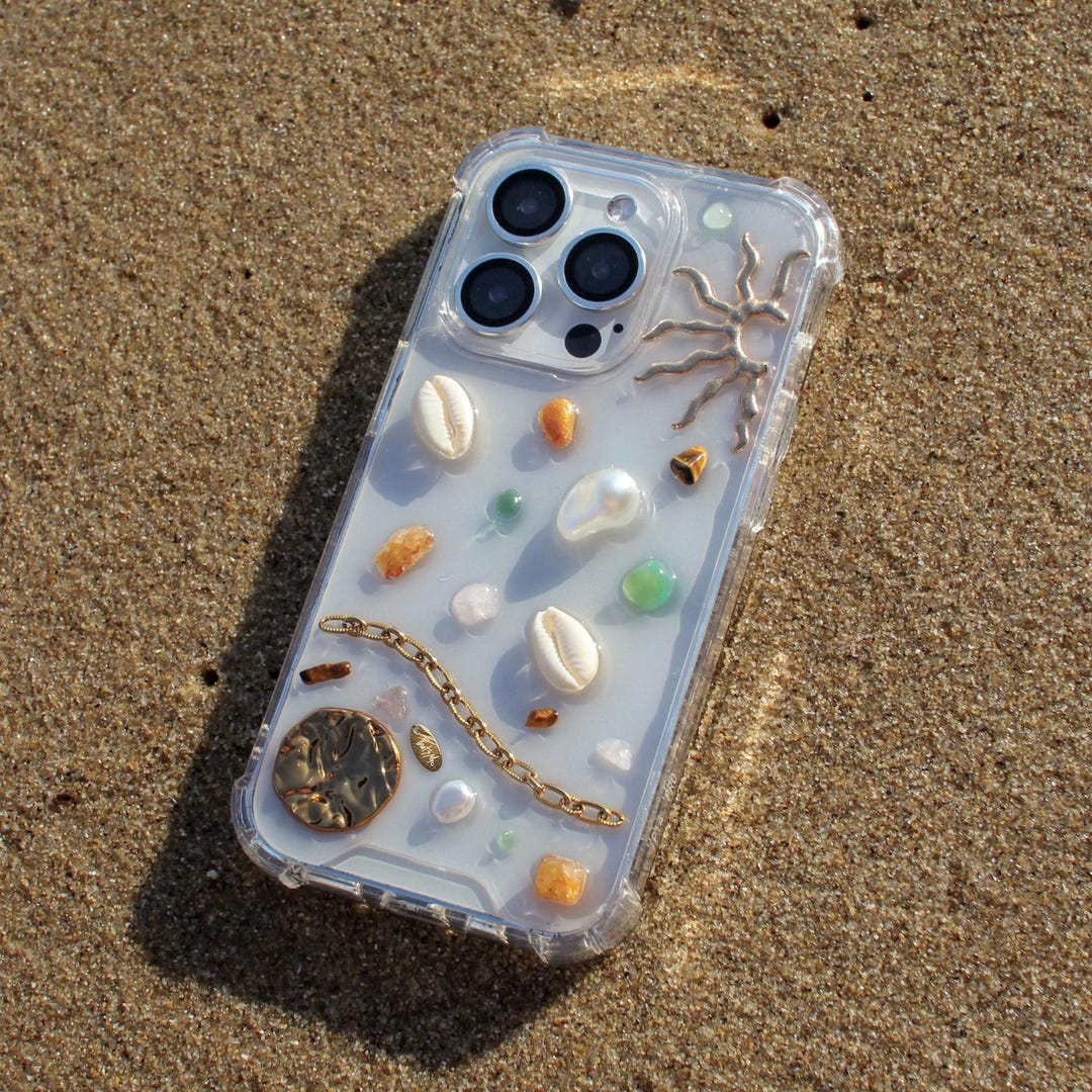 Resin Designer iPhone Case, Aesthetic iPhone Case for iPhone 17 16 15 ...