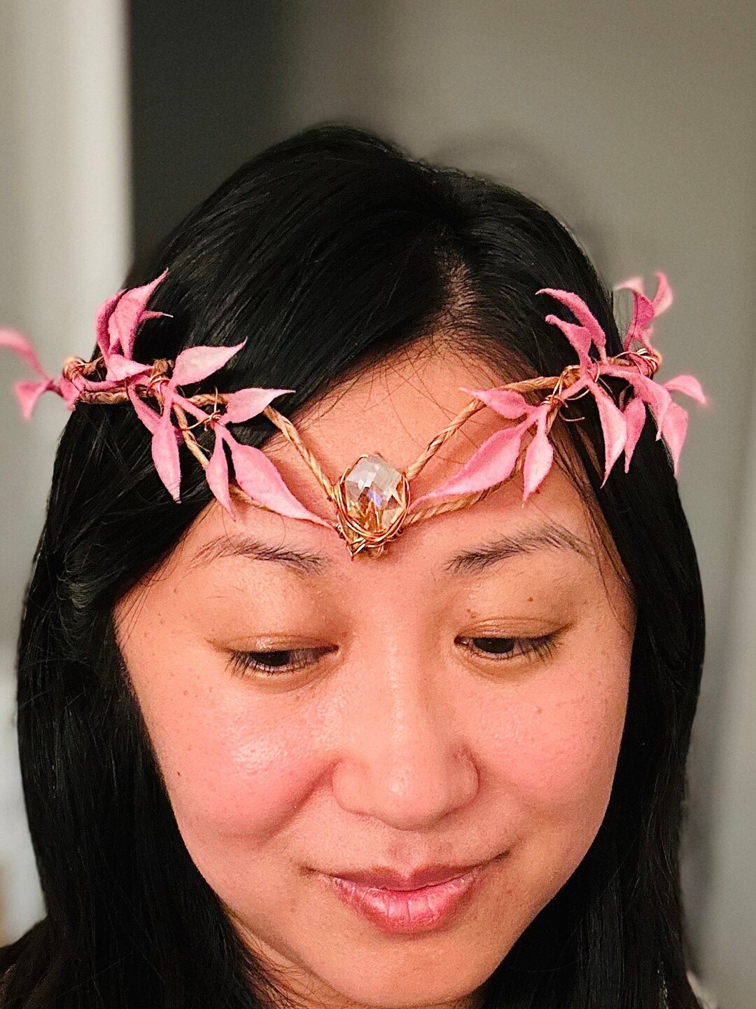 Spring Sunset - Wood Elf Crown Circlet for Cosplay - Etsy