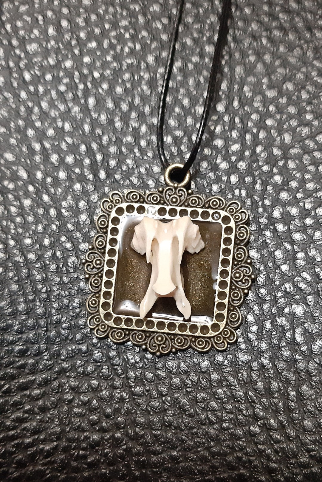 Real Bones Pendant Bone Decoration Gift Gothic - Etsy
