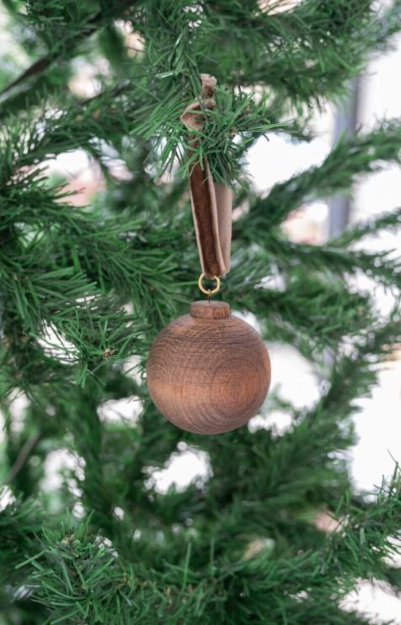 Handmade Christmas Decorative Pine Tree 3-piece Set - Brown - Etsy