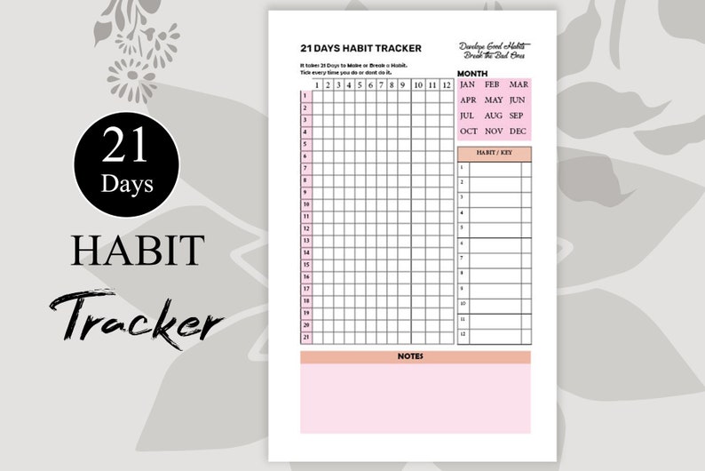 Habit Tracker and Digital Planner - Daily | Weekly | Monthly Planner ...