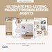 22 -page Pre Listing Packet Template! | Real Estate | Editable in Canva ...
