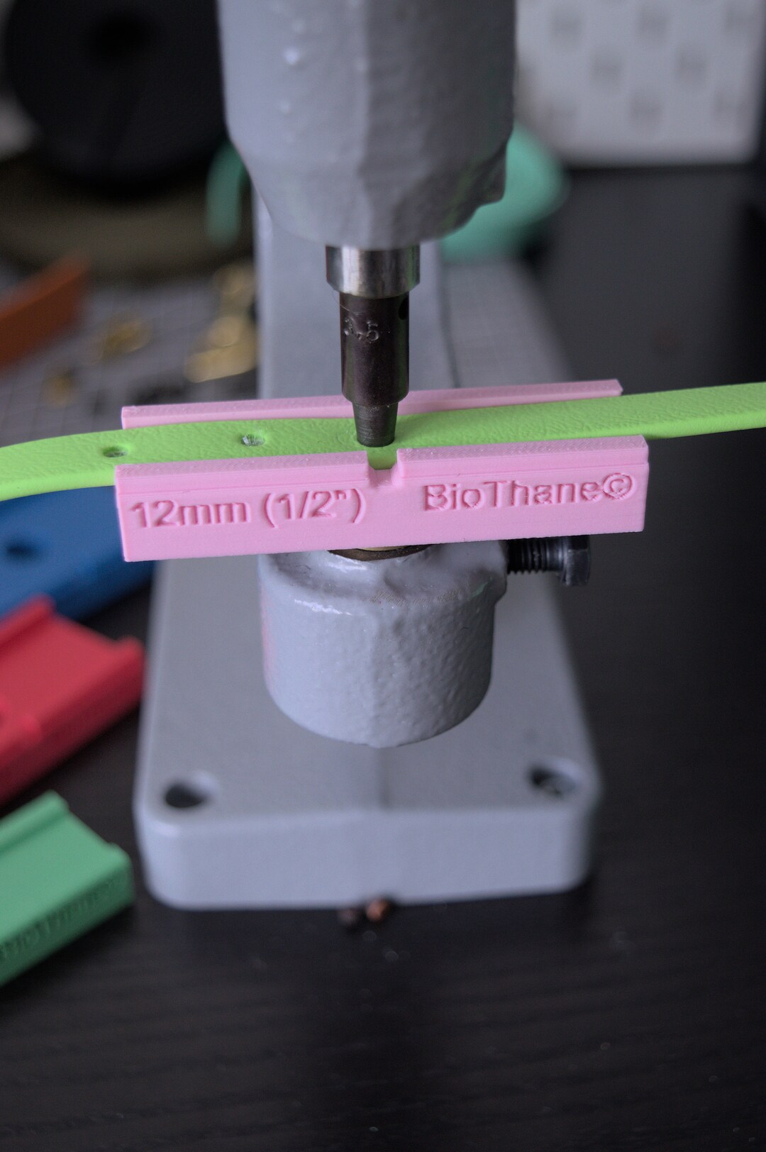 Spindle Press Self-centering Guides Made for Biothane® Beta Webbing - Etsy