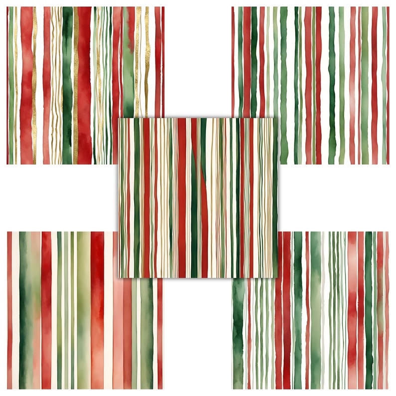 Printable Watercolor Digital Paper, Watercolor Background and Flower ...