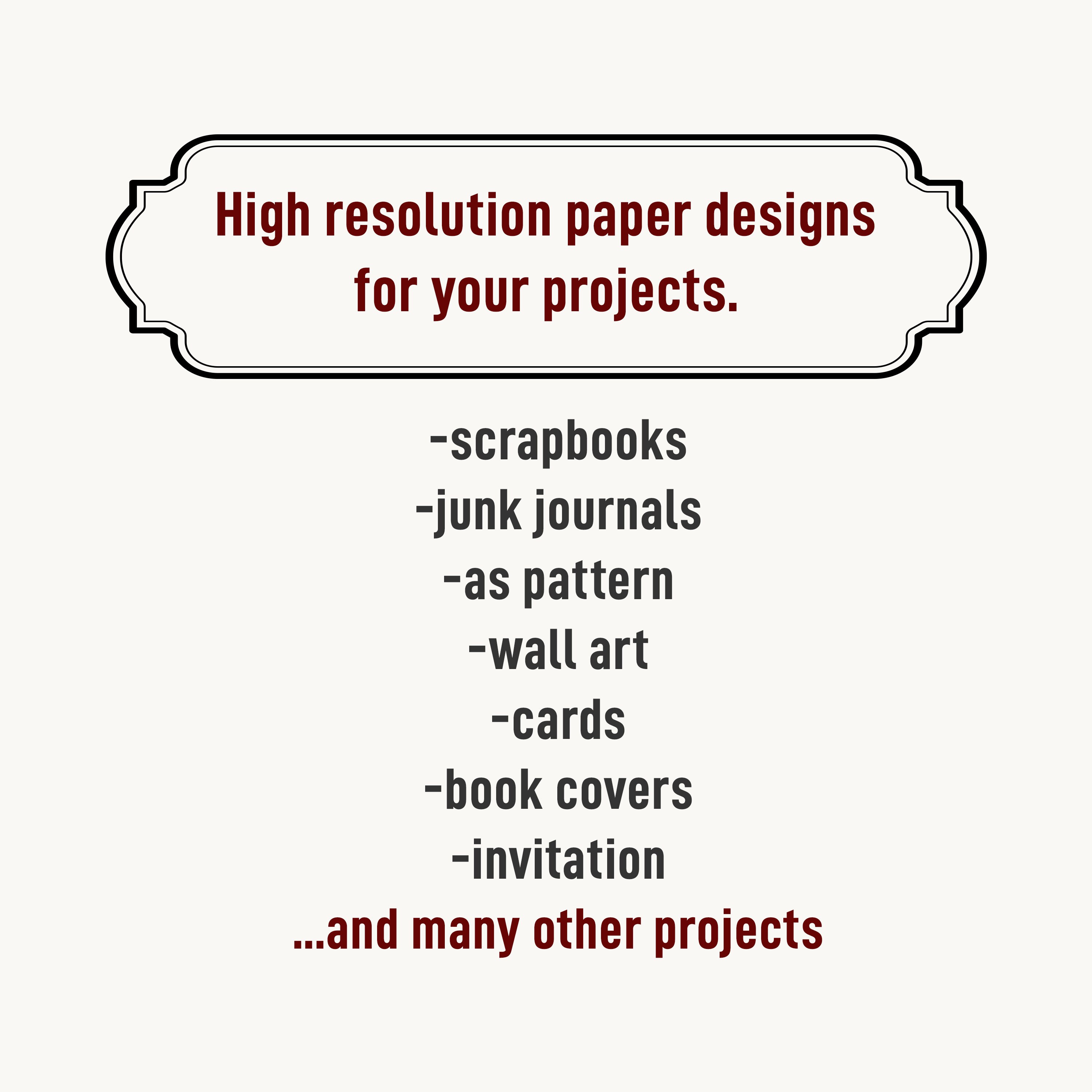 10 Victorian Flowers Digital Papers, Vintage Scrapbook Background Kit ...