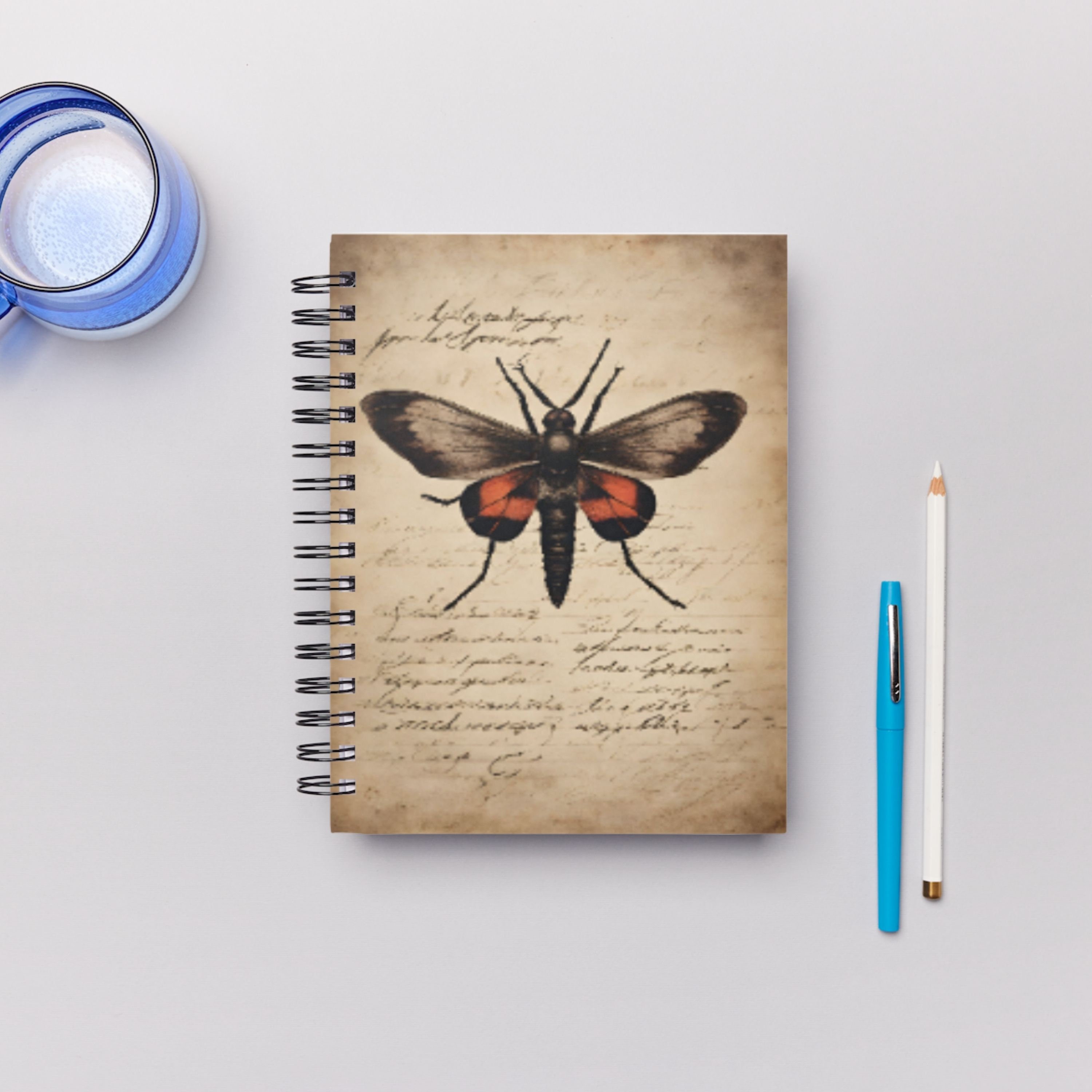 Vintage Insects Digital Pages, Digital Scrapbook Paper Kit, Collage ...