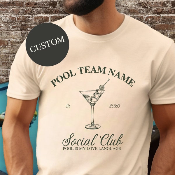 Billiards Team Shirt - Etsy