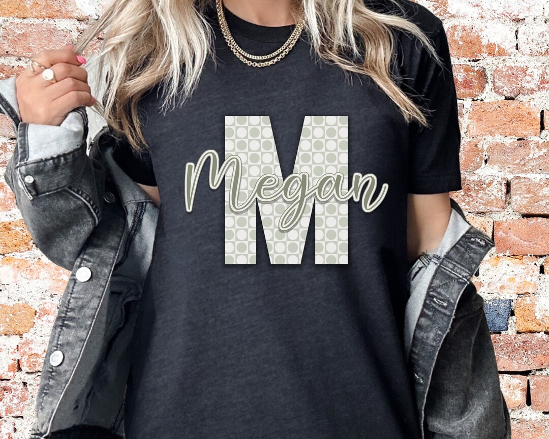 Custom Name Gifts Monogram Gifts Monogram Shirt Name Shirt Name Tshirt ...