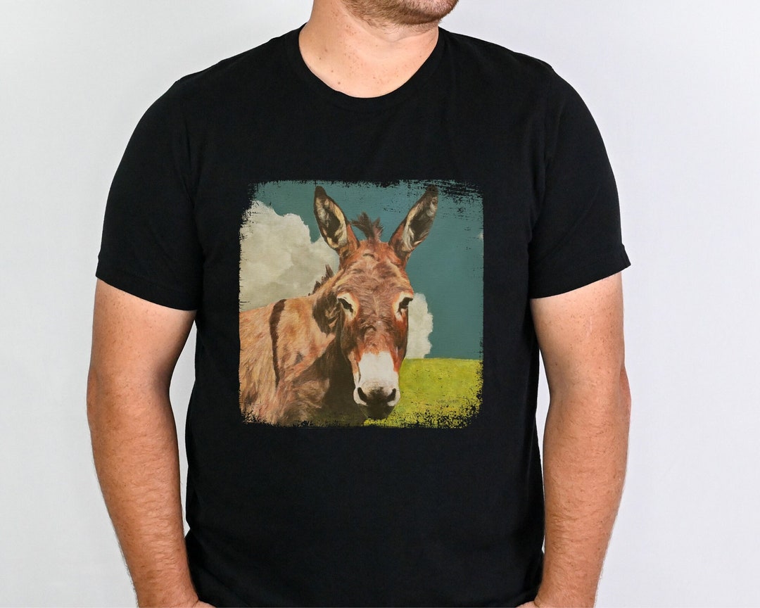 Donkey, Donkey Shirt, Farm Animals, Farmer Tee, Farm Animal Lover Gift ...