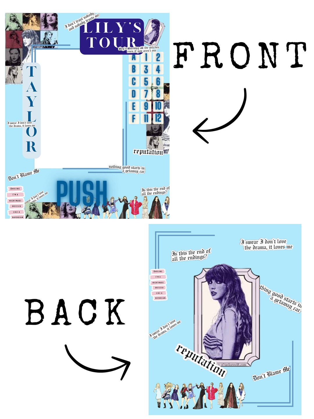 Vending Machine Template taylor's Version - Etsy