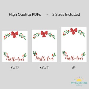 Mistle-toes / Christmas Holiday Art Craft / Footprint Handprint / Foot ...