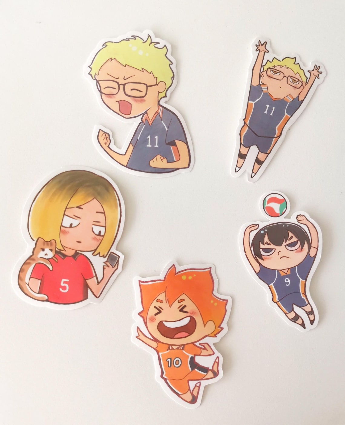 Haikyuu Stickers - Etsy