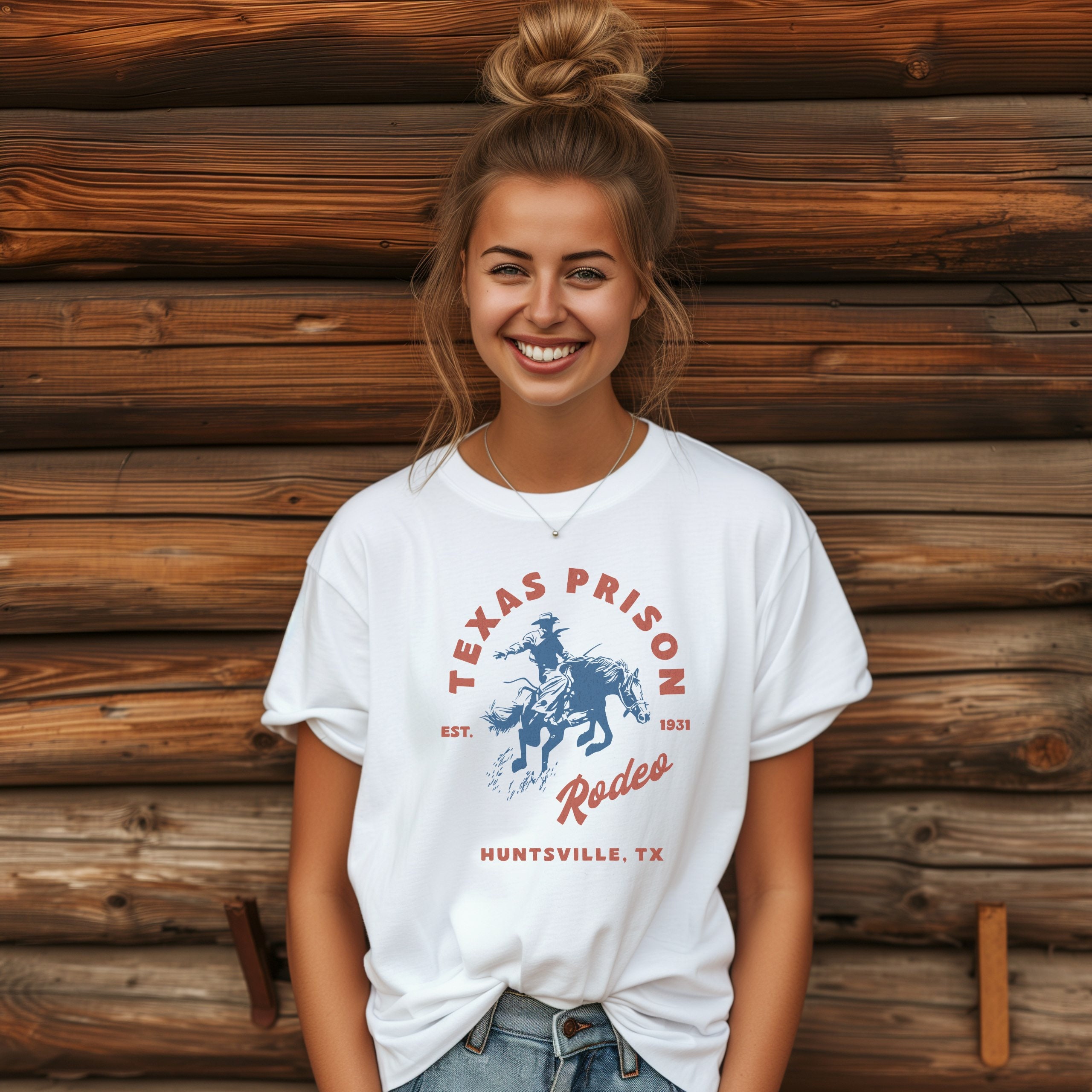 Texas T-shirt,texas Prison Rodeo T-shirt, Rodeo Tshirt, Texas Tshirt ...