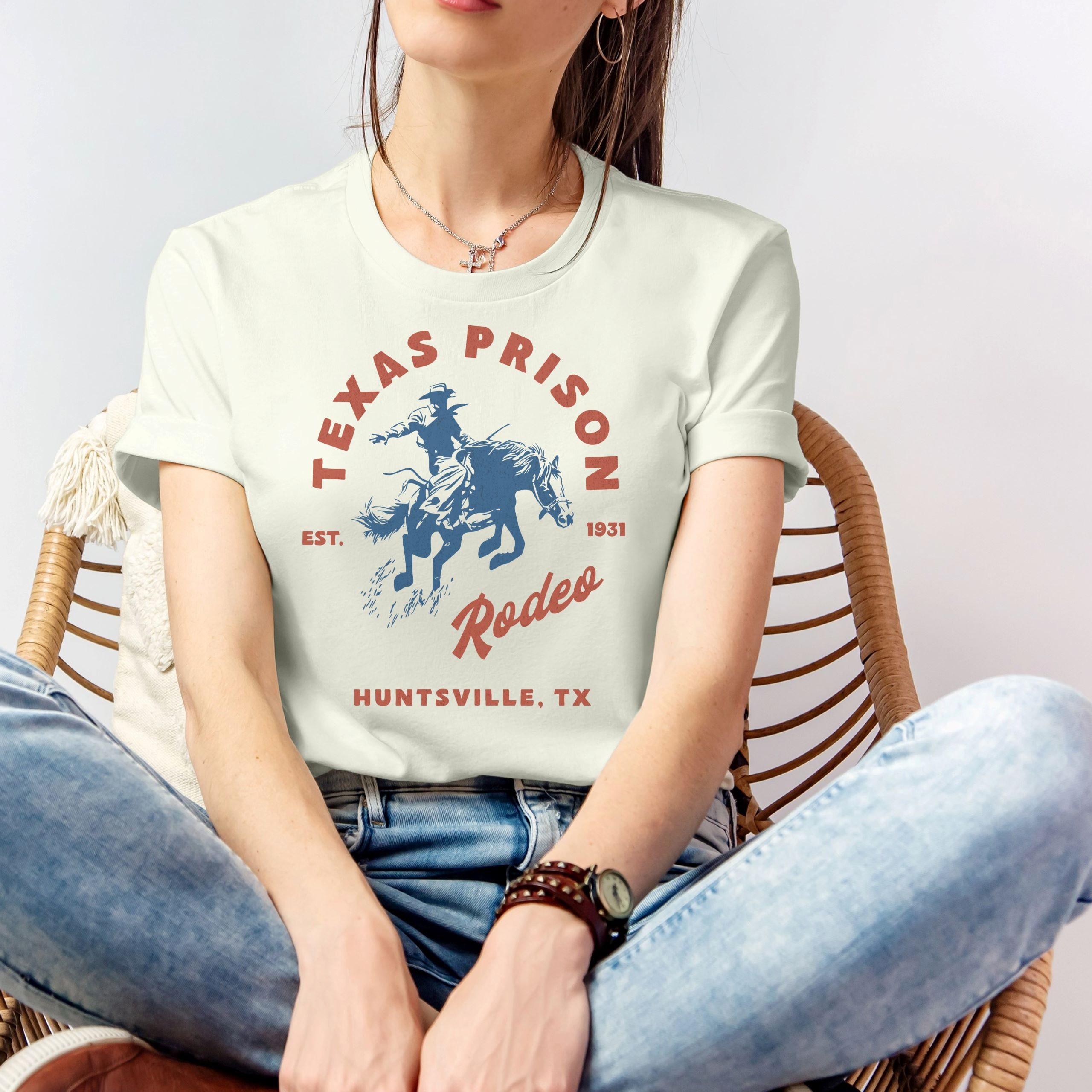 Texas T-shirt,texas Prison Rodeo T-shirt, Rodeo Tshirt, Texas Tshirt ...