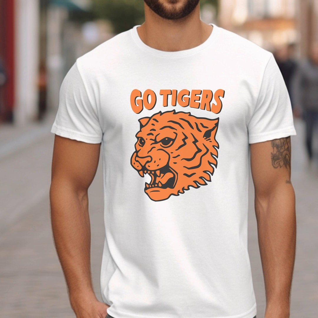 Tiger T-shirt, Vintage Tiger T-shirt, Retro Tiger, Tiger Gift, Unisex T ...