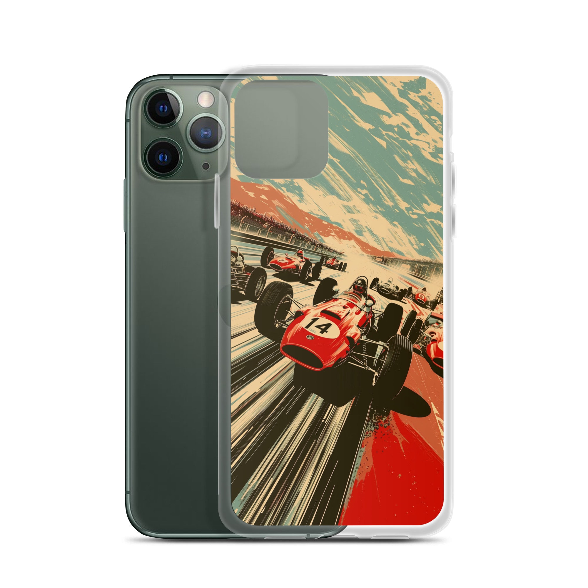 Vintage Formula 1 iPhone Case ,F1 ,formula 1 Racing Cars Prix Phone ...