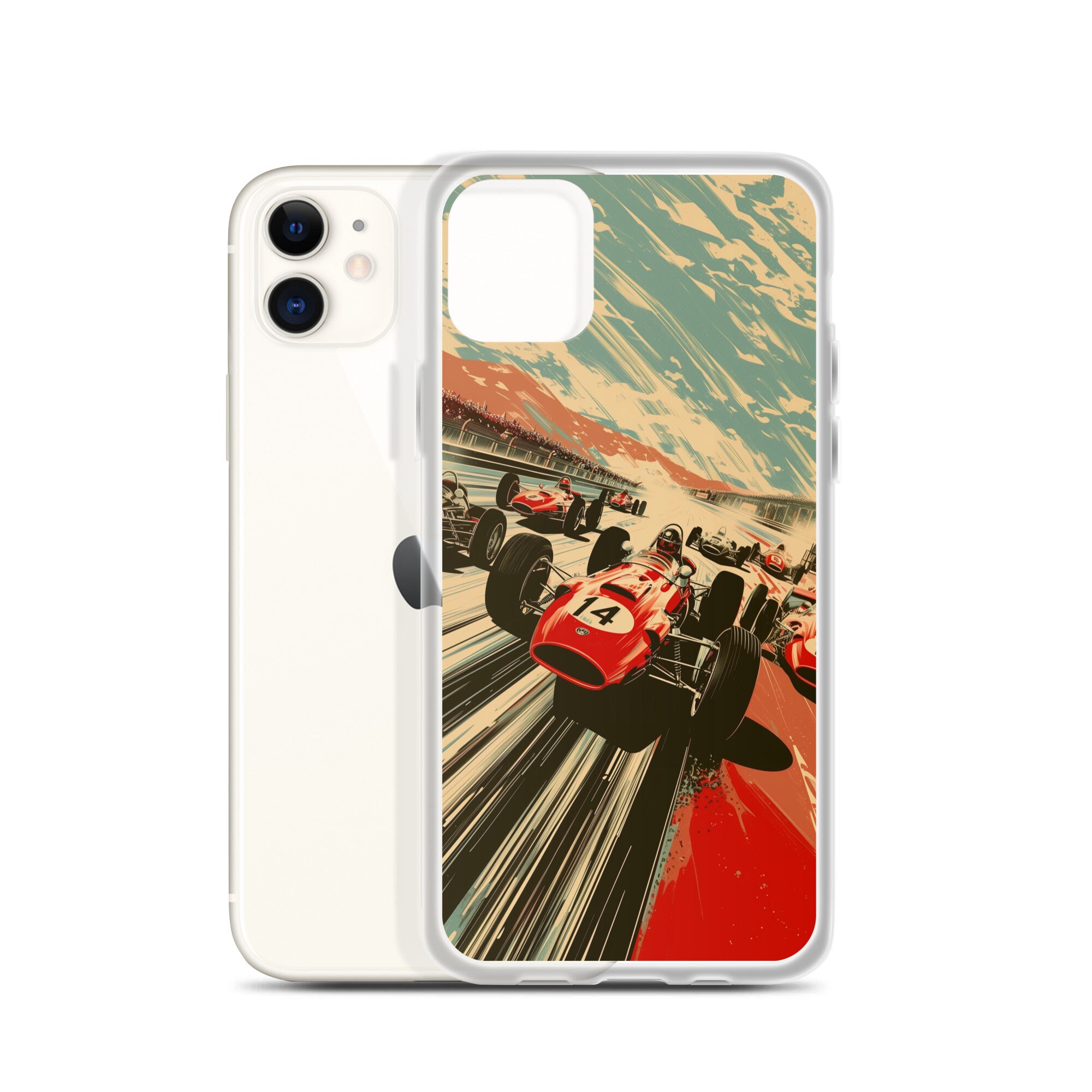 Vintage Formula 1 iPhone Case ,F1 ,formula 1 Racing Cars Prix Phone ...