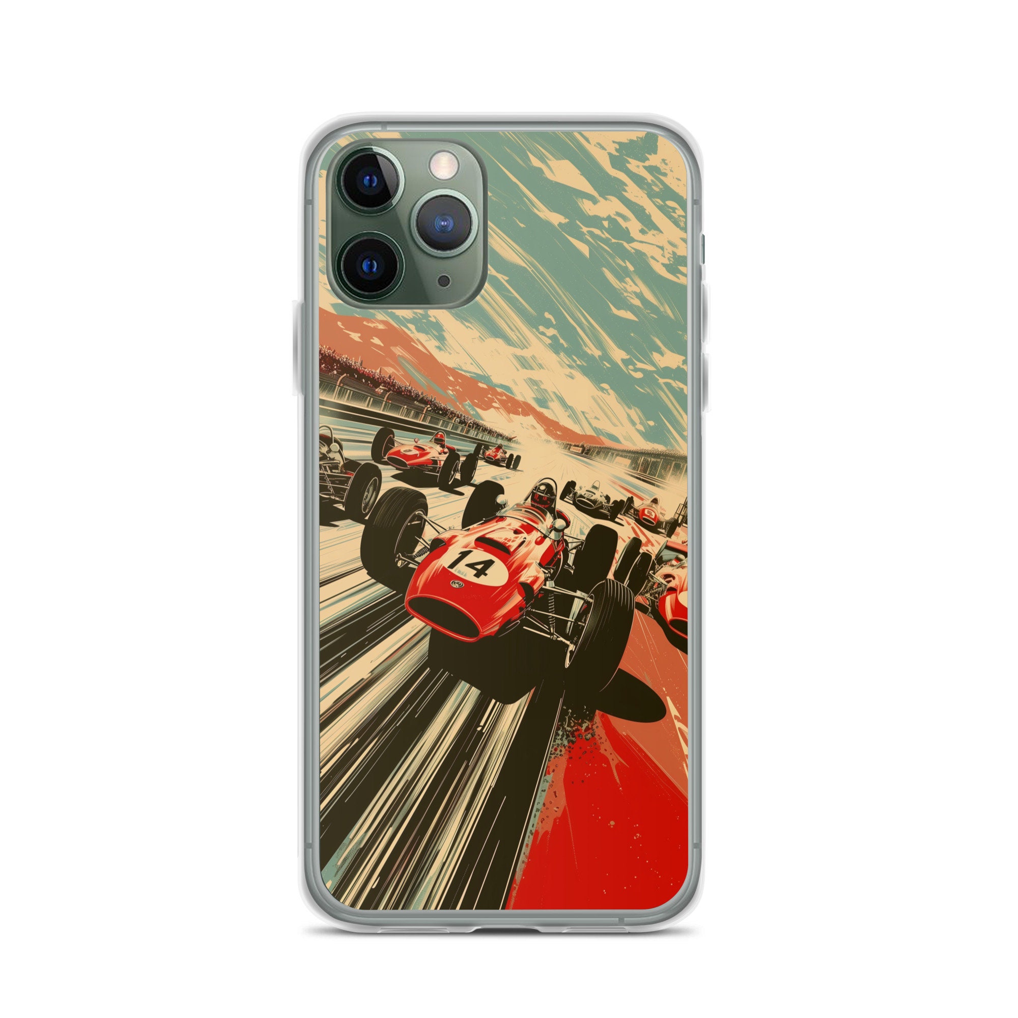 Vintage Formula 1 iPhone Case ,F1 ,formula 1 Racing Cars Prix Phone ...