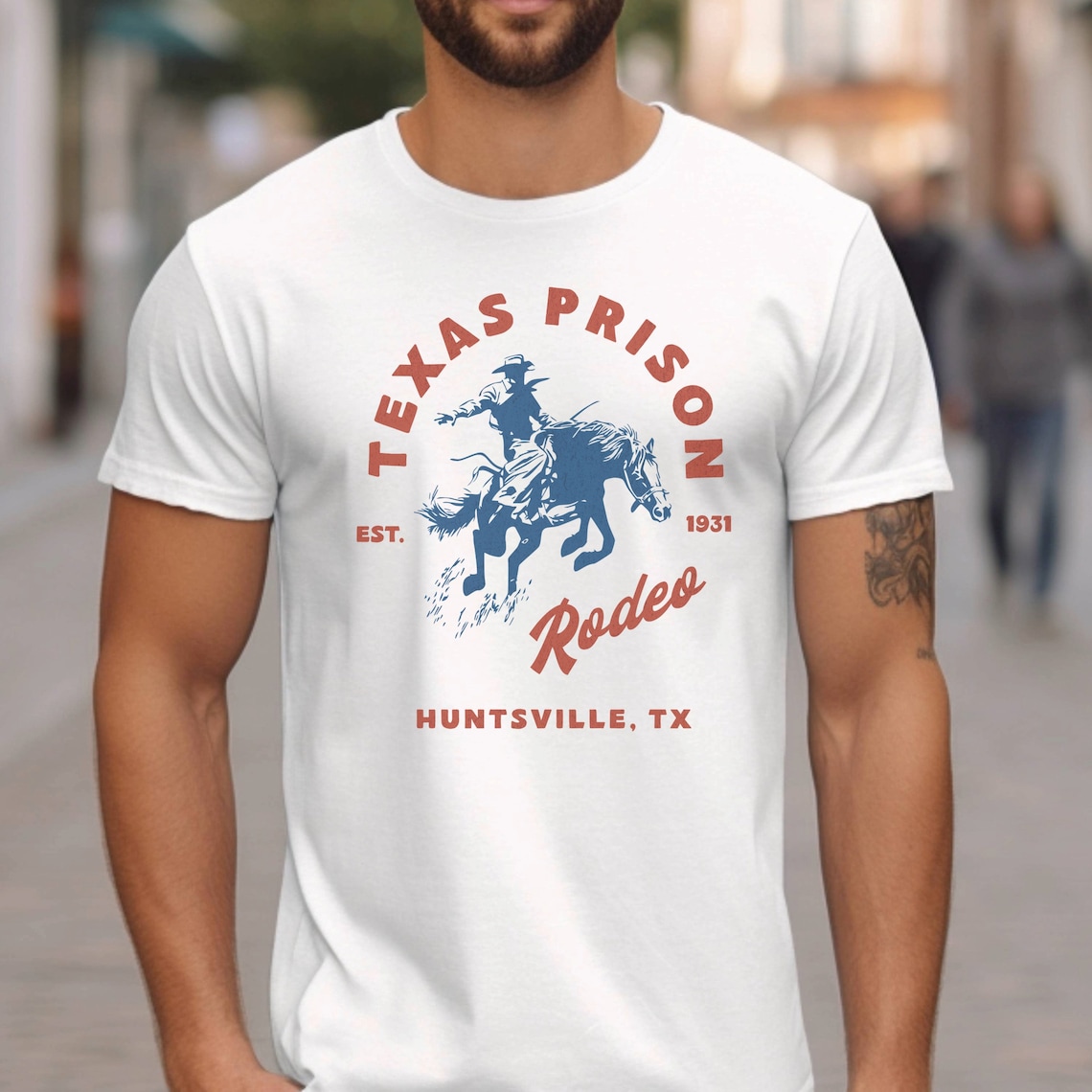 Texas T-shirt,texas Prison Rodeo T-shirt, Rodeo Tshirt, Texas Tshirt ...