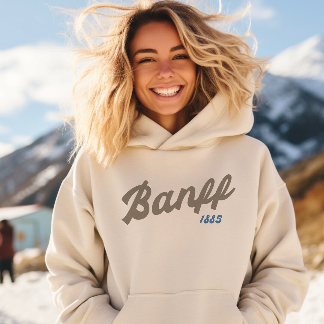 Banff Sweatshirt, Banff Hoodie, National Park Sweatshirt, Vintage Banff ...