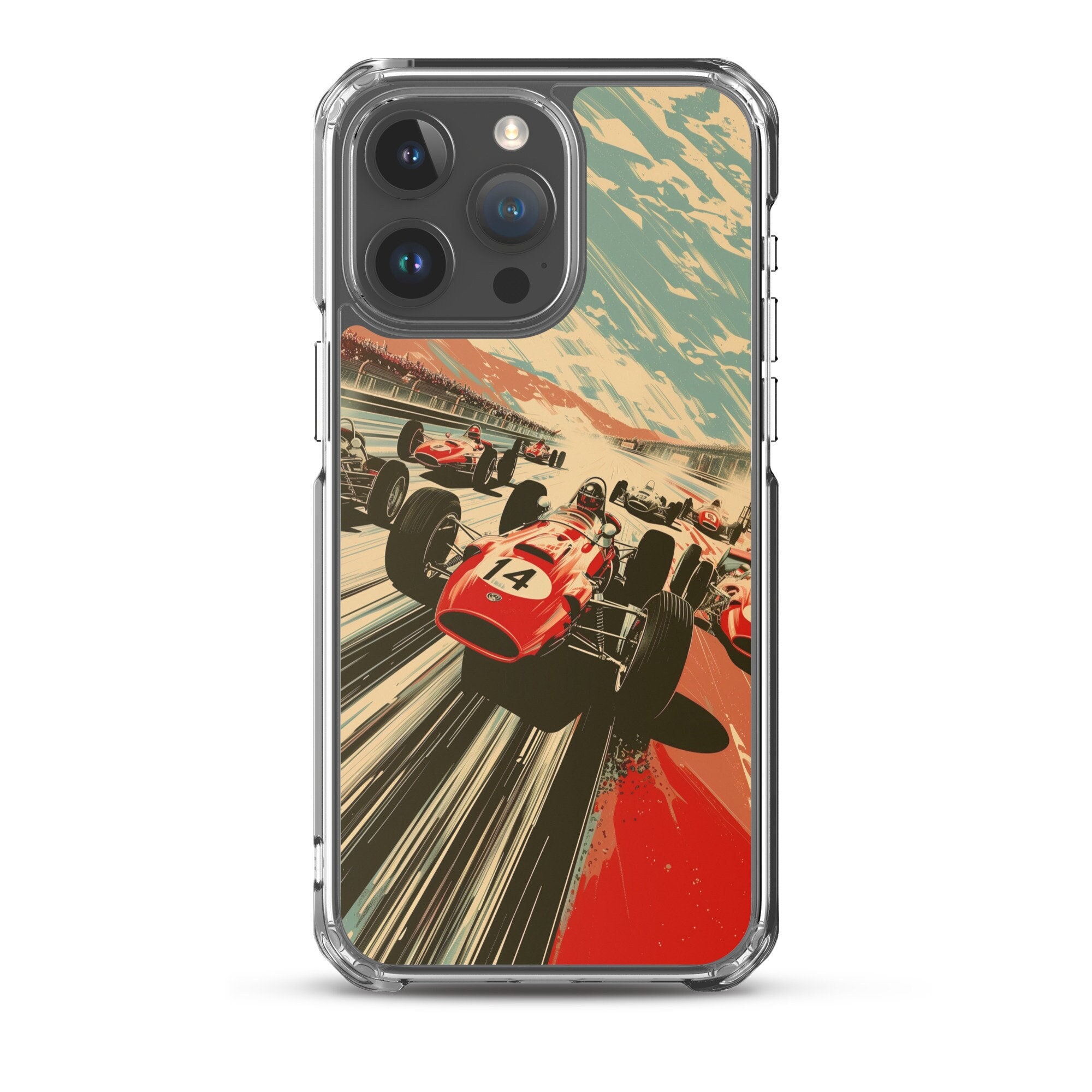 Vintage Formula 1 iPhone Case ,F1 ,formula 1 Racing Cars Prix Phone ...