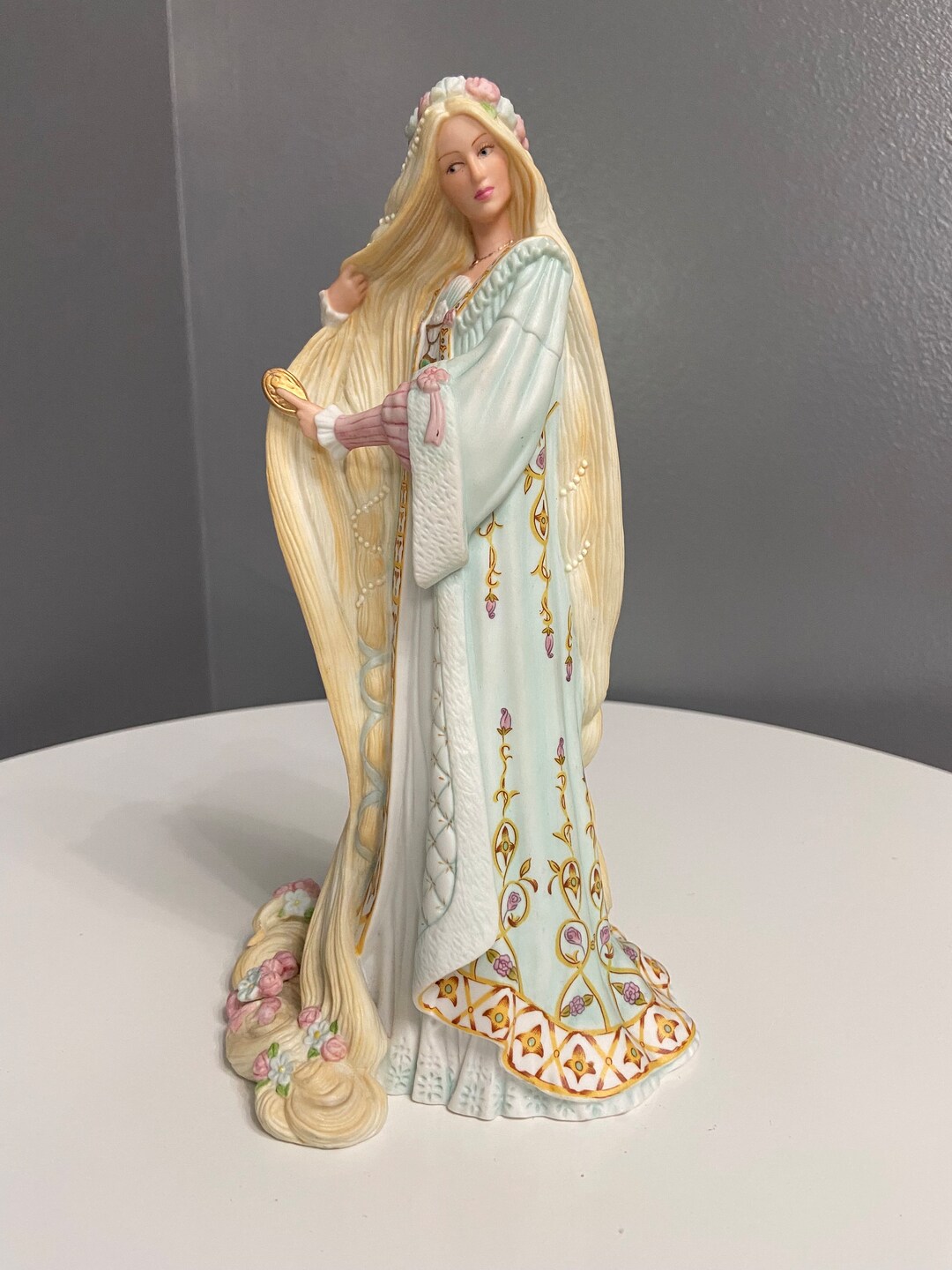Vtg-lenox 9 Legendary Rapunzel Porcelain Figurine - Etsy