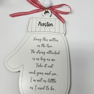 Personalized Child Height Keepsake Ornament: Christmas Tradition - Etsy
