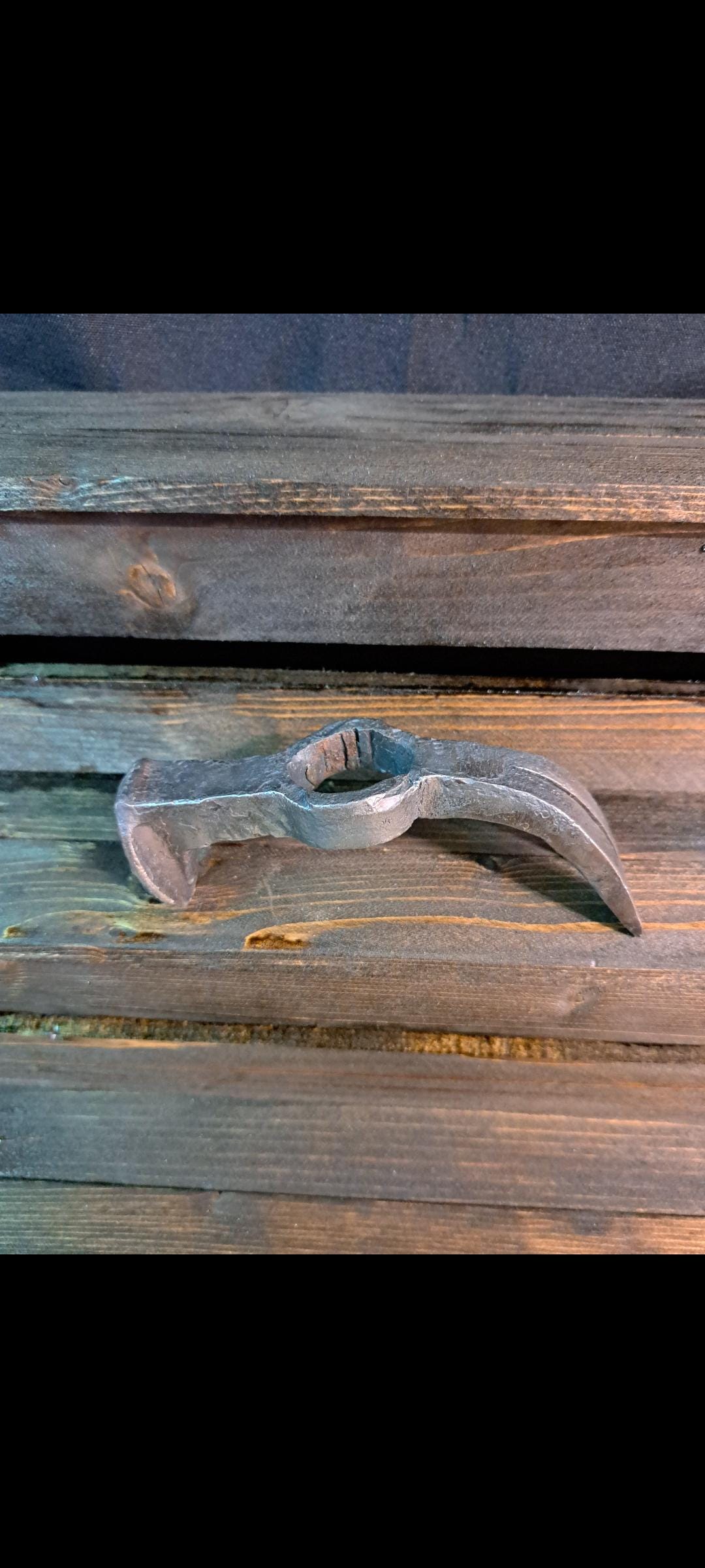 Railroad Spike Hammer Head Hammerhead Novelty Handmade Blacksmith - Etsy