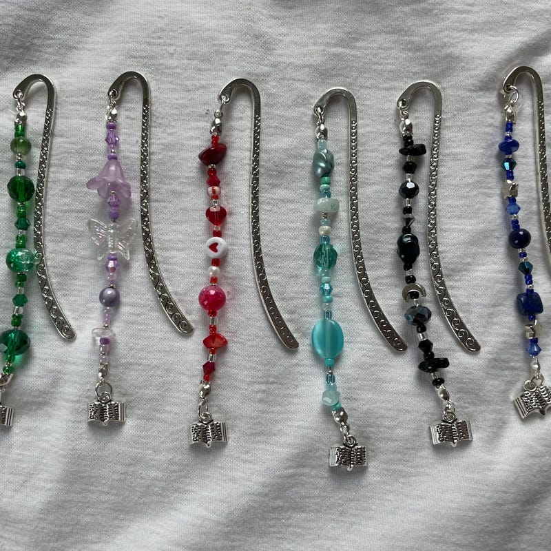 Beaded Bookmarks - Etsy