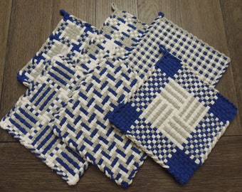 8x8 Potholder, Hot Pad, Trivet, Kitchen Ware, Cotton Potholder ...