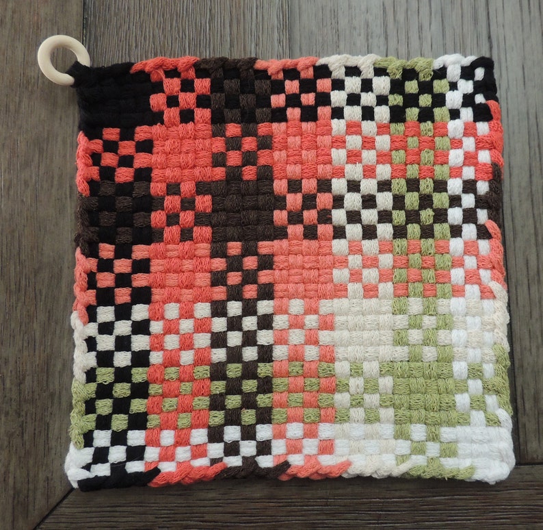 NEW Spring 8x8 Potholder, Hot Pad, Trivet, Kitchen Ware, Cotton ...