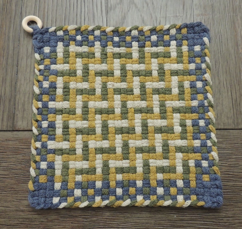 NEW 8x8 Potholder, Hot Pad, Trivet, Kitchen Ware, Cotton Potholder ...